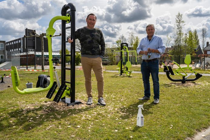 Outdoor fitness kan voortaan ook op sportsite De Pit | Buggenhout | hln.be