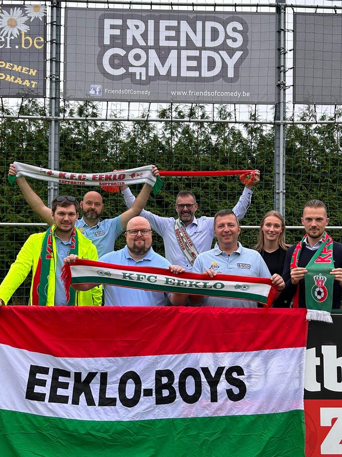 Lachen aan de zijlijn: ‘Friends of Comedy’ in zee met herboren Eeklose voetbalclub | Eeklo | hln.be