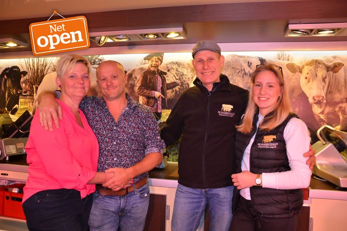 NET OPEN. Andy (51) en dochter Yinte (19) nemen bekend marktslagerij ...