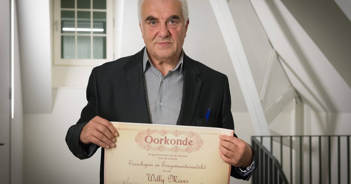 Willy Moors benoemd tot ereschepen | Lier | hln.be