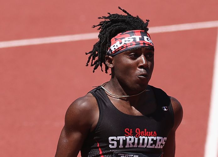 Wie is Christian Miller, de sprintsensatie (17) die als jongste ooit ...