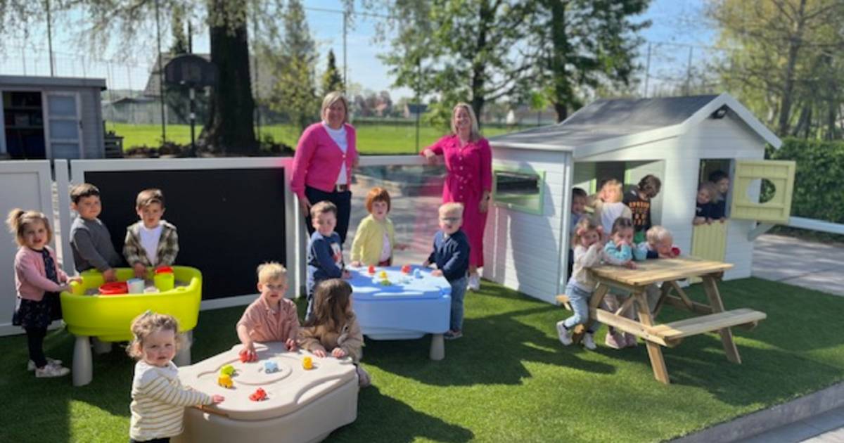 Basisschool De Jager stelt nieuw peutertuintje voor | Waregem | hln.be