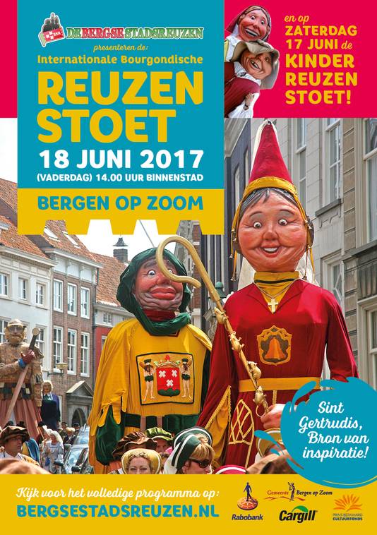 Stoet van vijftig Reuzen in Bergen op Zoom | Bergen op Zoom | bndestem.nl
