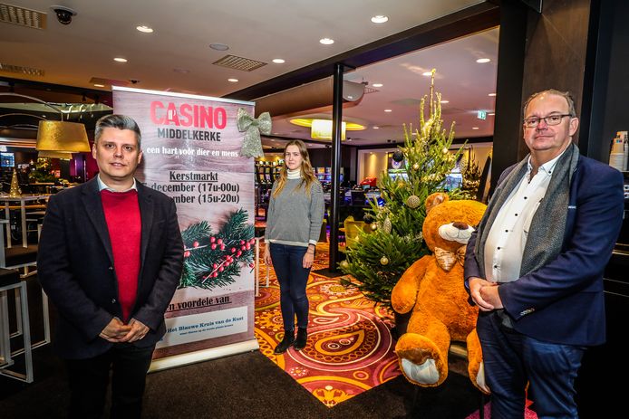 Casino Middelkerke ondersteunt Blauwe Kruis van de Kust met kerstmarkt ...