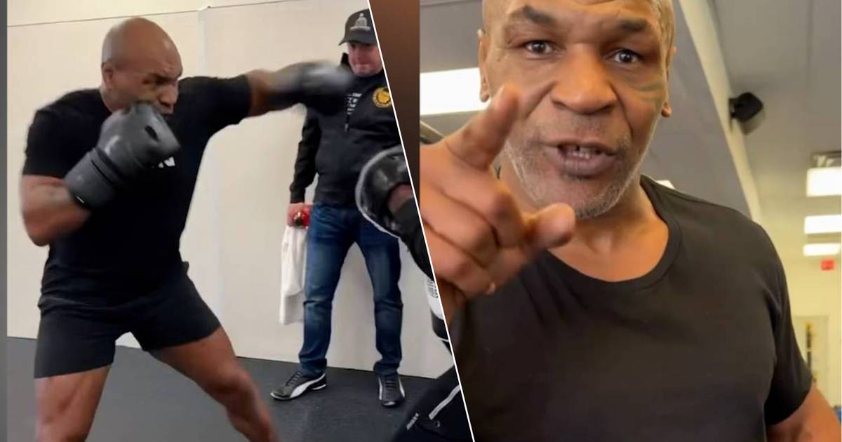 “Ik bereid me voor op jou”: Mike Tyson (57) deelt beelden van ...