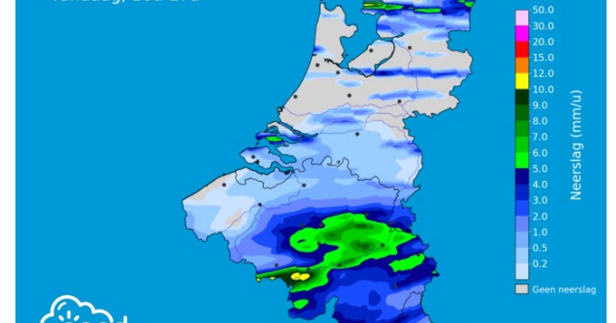 Waregem werkt samen met Weerplatform NoodweerBenelux voor real-time weersvoorspellingen ...