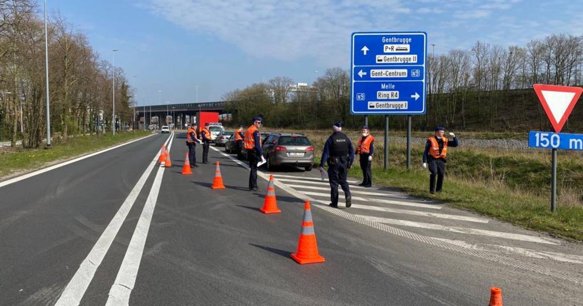 Panikerende bestuurder die politiecontrole wilde ontvluchten, krijgt 1. ...