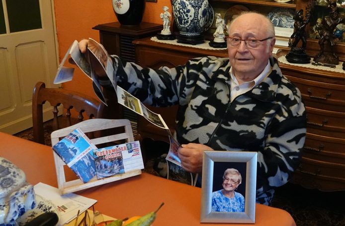 Gilbert (85) krijgt 46 jaar oude post uit Amerika van zijn intussen ...