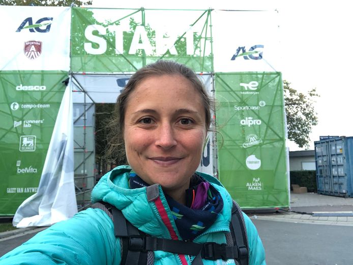 Astrid (28) liep eerst de Short Run, en dan twee keer (!) de 10 Miles ...