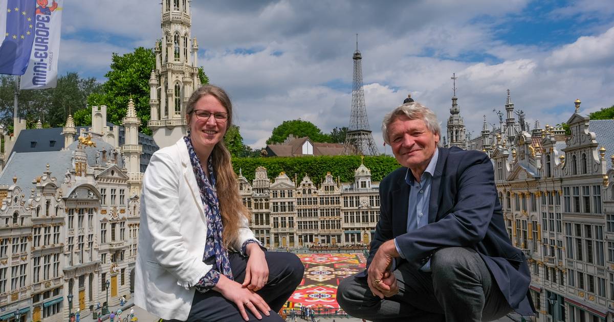 Thierry Meeùs (68) laat zijn Mini-Europa over aan dochter Vinciane (37 ...