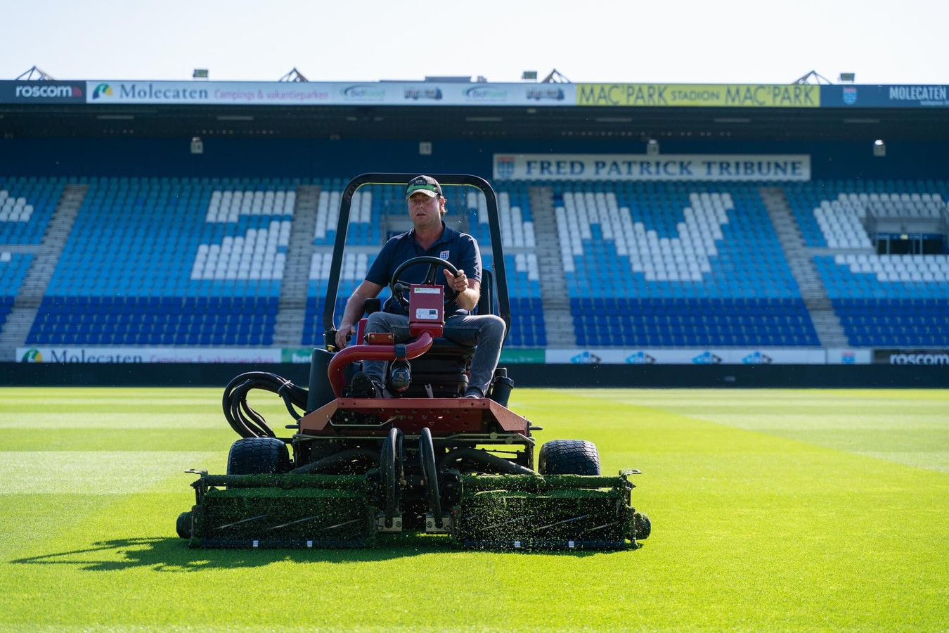 Heracles gaat over op gras, en dat wordt wennen: ‘Die hele ...