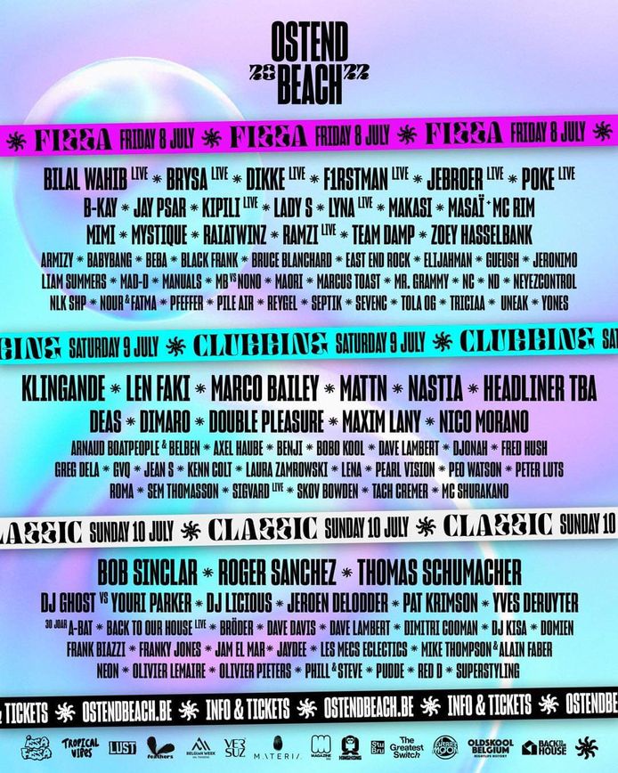 Ostend Beach Festival belooft de grootste editie ooit: “Nú al derde ...