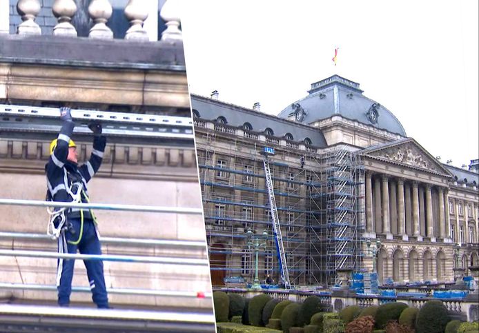 Koning Filip laat energieverbruik dalen: koninklijk paleis in Brussel ...