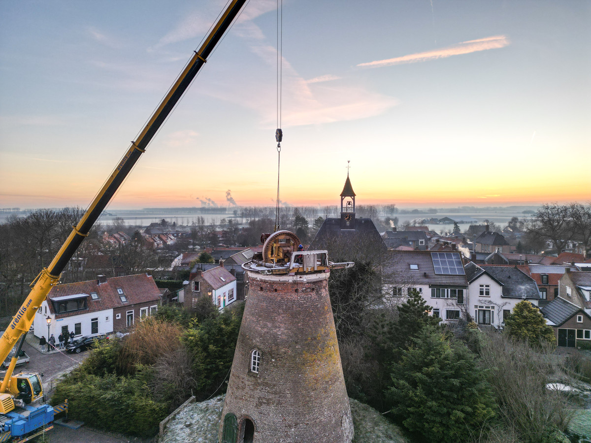 Mooie dag voor ieder met hart voor oude molen Biervliet: ‘Er kan altijd ...