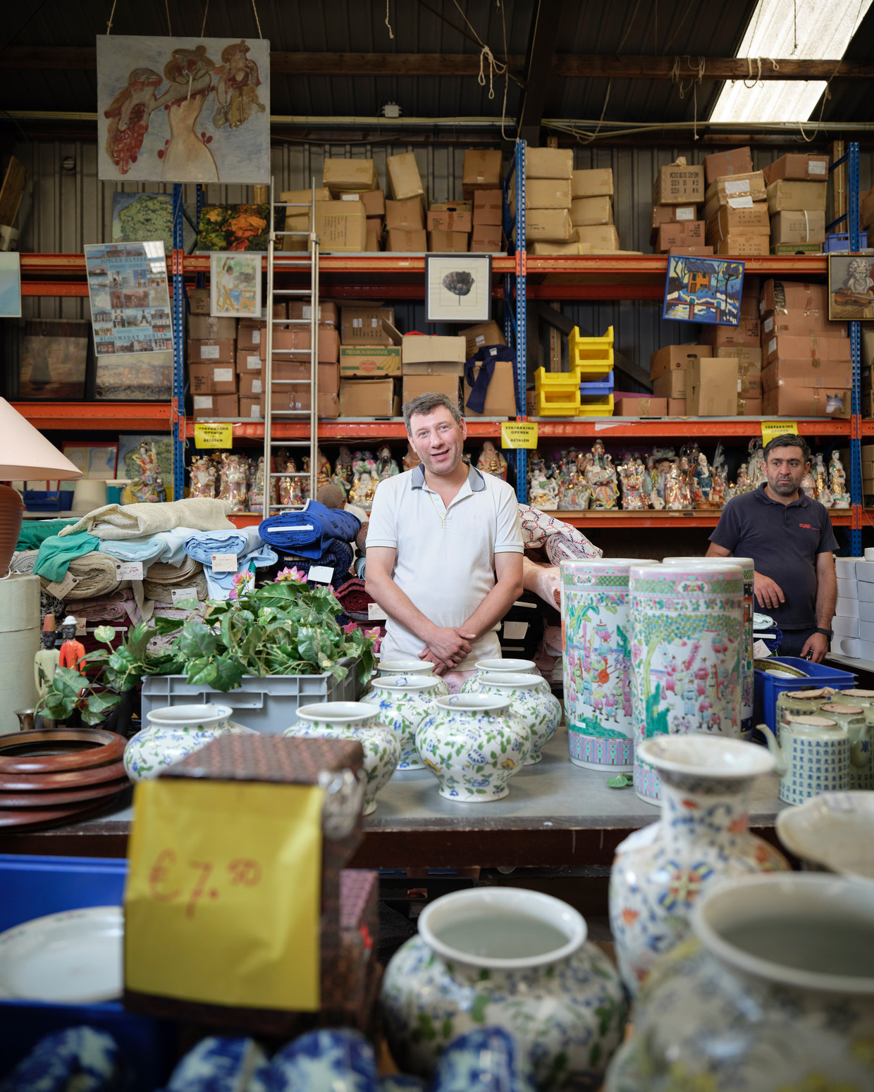 Handelaar Gideon Italiaander: ‘Als studenten hier één dag hebben ...