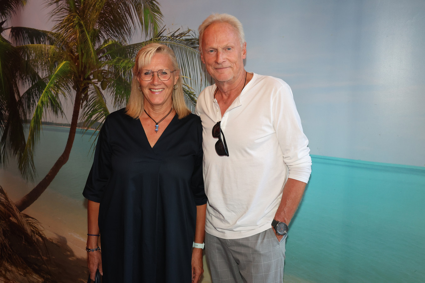 IN BEELD. Familie-actrice Sandrine André supportert voor tv-zoon Yanni ...