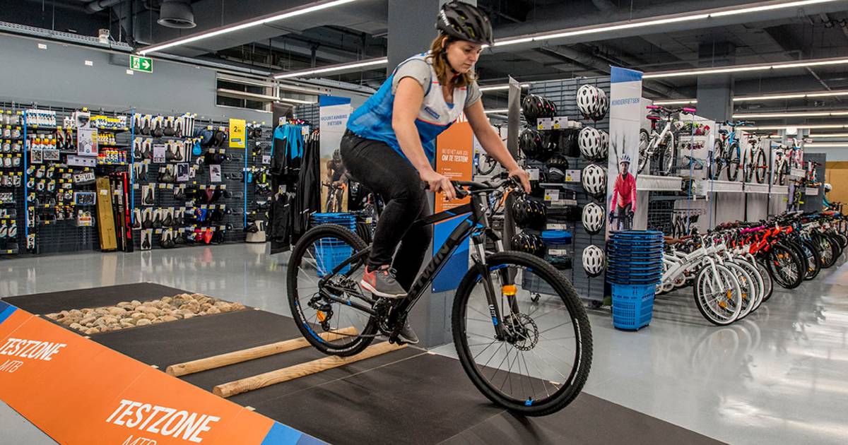 Door de winkel mountainbiken mag: Decathlon in Tilburg klaar voor ...