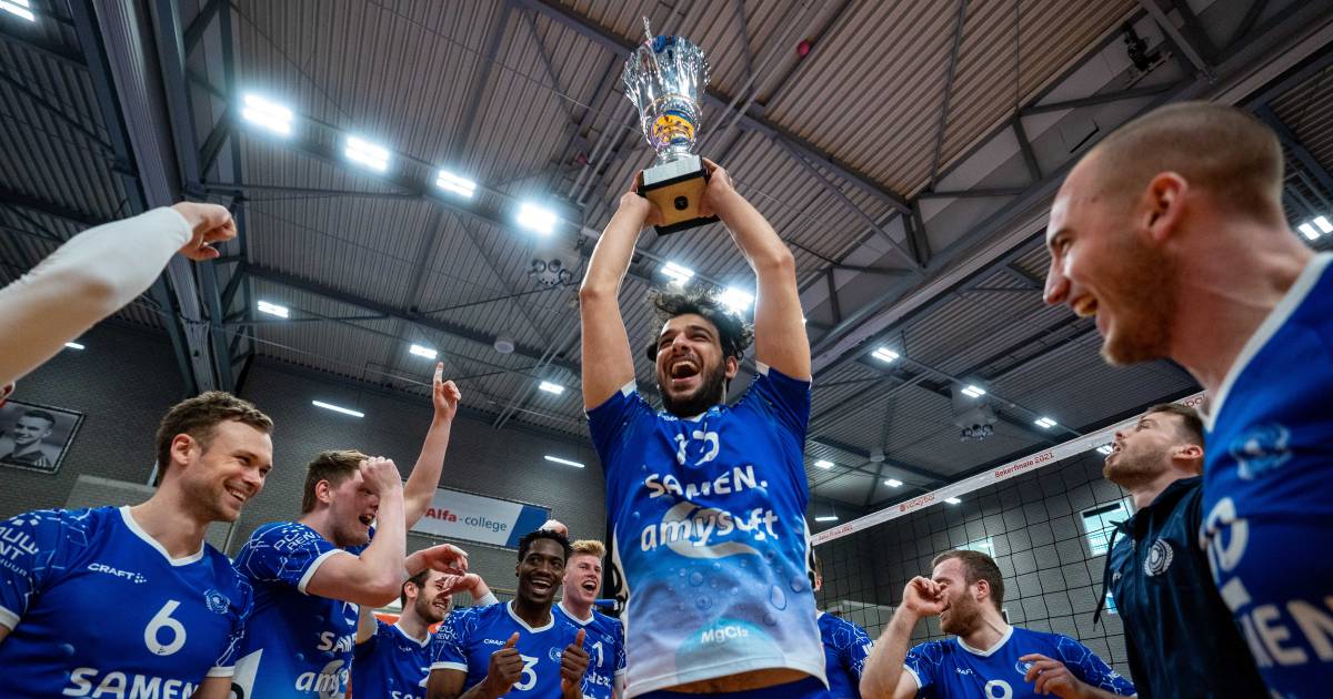 Volleyballers Lycurgus uit Groningen voor derde keer bekerwinnaar ... Volleyballers Lycurgus uit Groningen voor derde keer bekerwinnaar ...