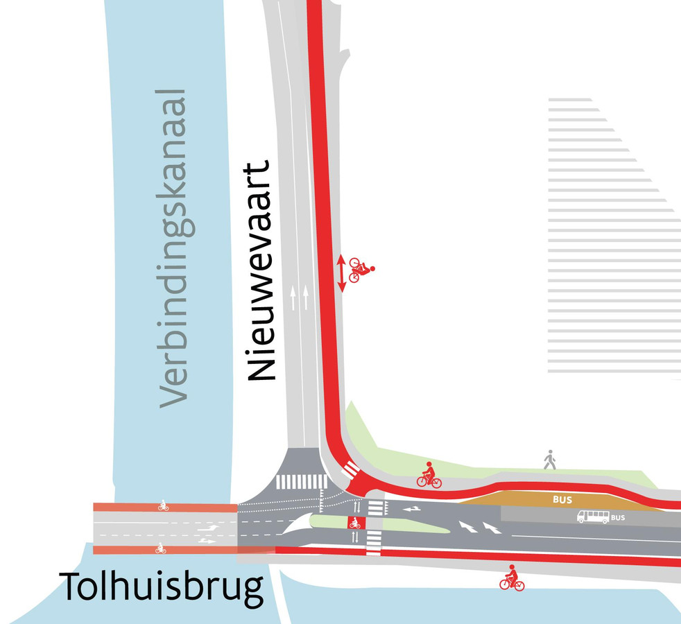 Kruispunt Nieuwevaart en Wiedauwkaai deze zomer drie weken dicht: “Hinder onvermijdelijk, maar ...
