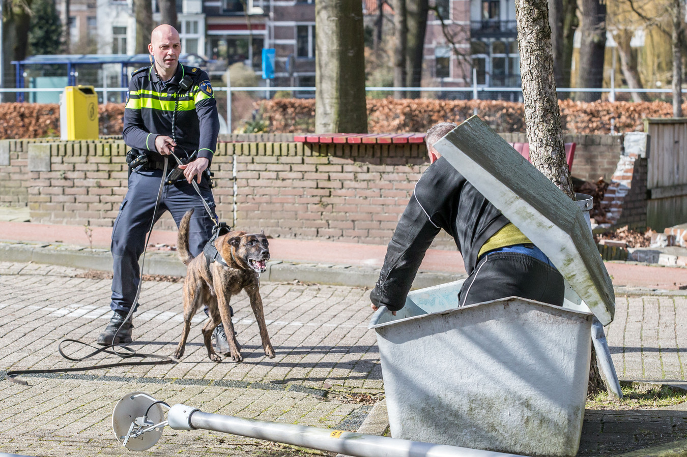 Buurman is klaar met blaffende politiehonden in Duizel: ‘We zitten ...