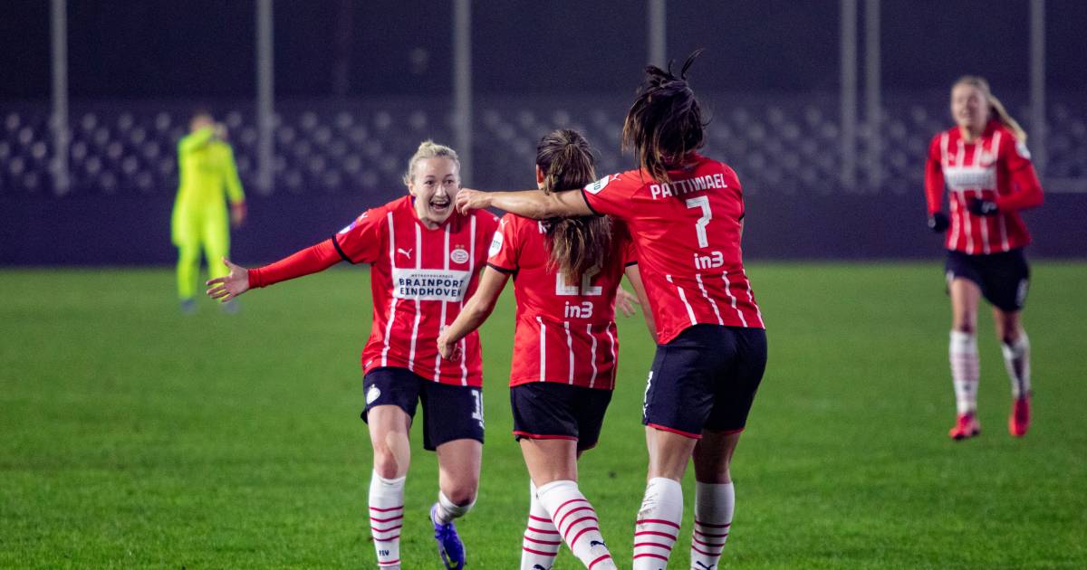 PSV Vrouwen wint thuis met hangen en wurgen van Excelsior ...