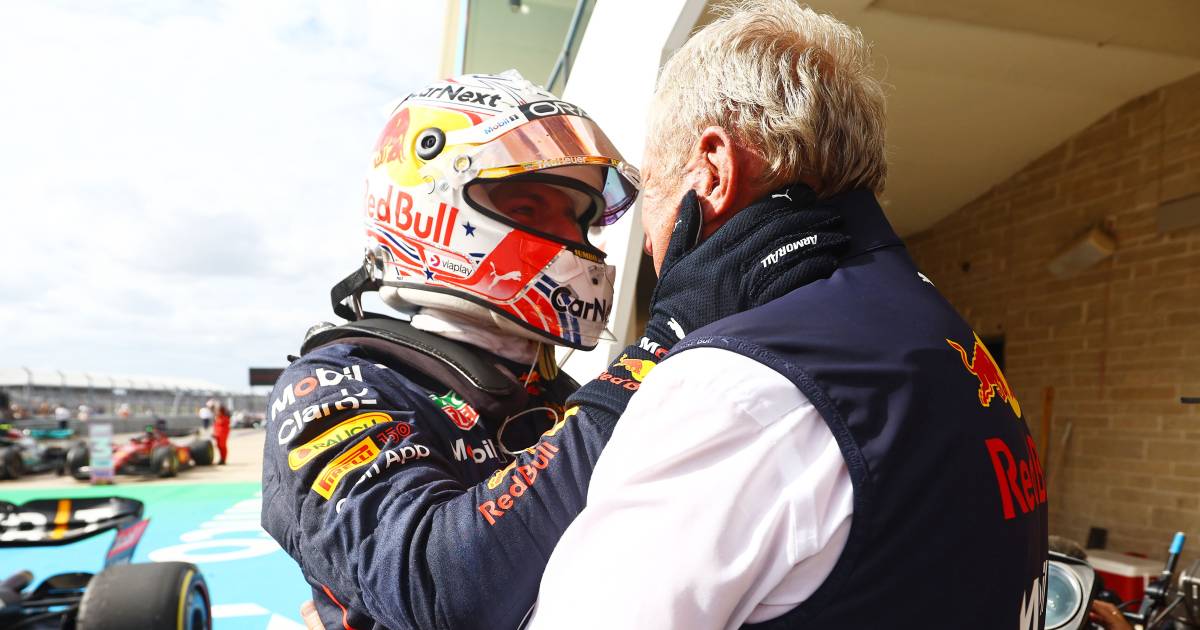 Red Bull-topman Helmut Marko over Verstappen: ‘Op een dag is Max klaar, dan is het de groeten en ...