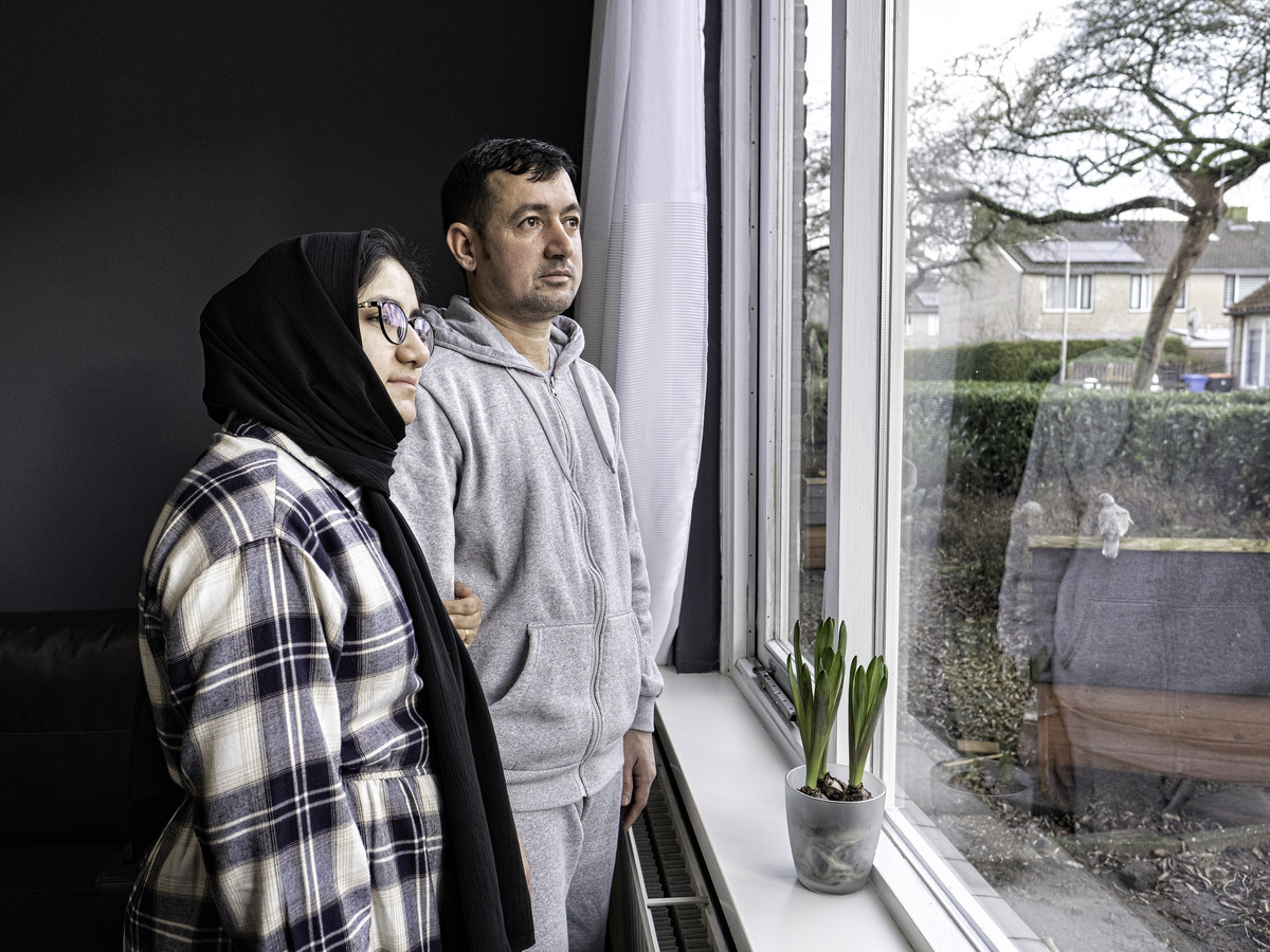Maanden waren Bakhtar en Wazhma op de vlucht voor de taliban, nu hebben ...