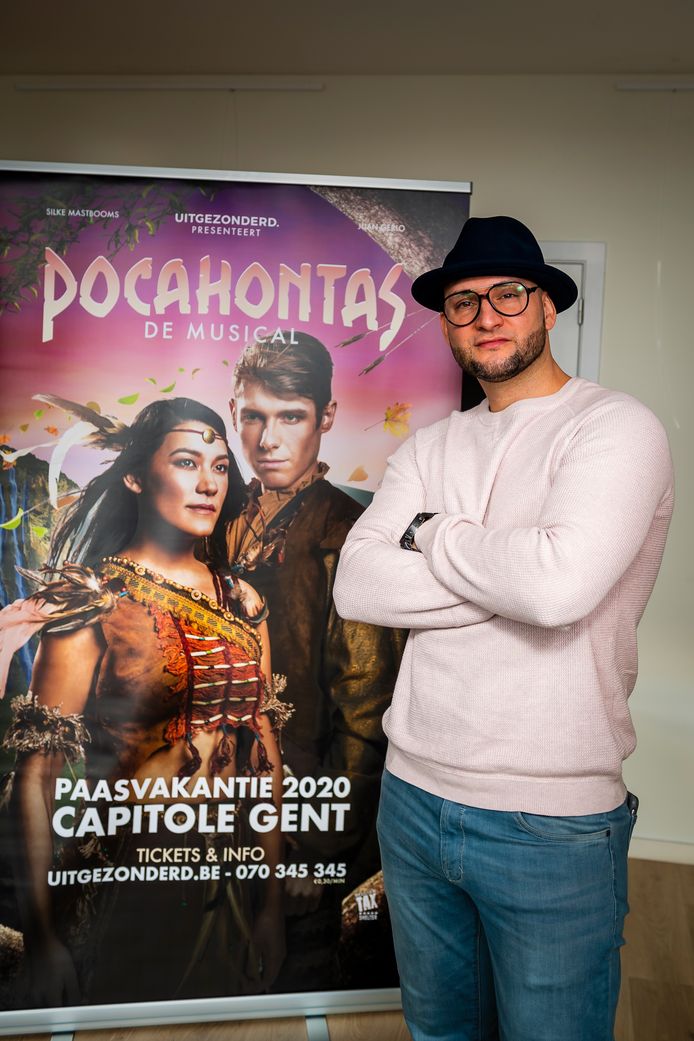 Brahim maakt musicaldebuut in 'Pocahontas’: "In het Nederlands én met ...