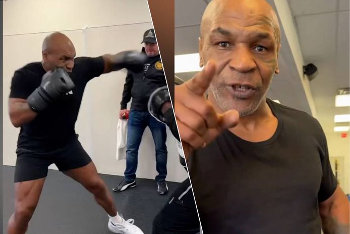 “Ik bereid me voor op jou”: Mike Tyson (57) deelt beelden van ...