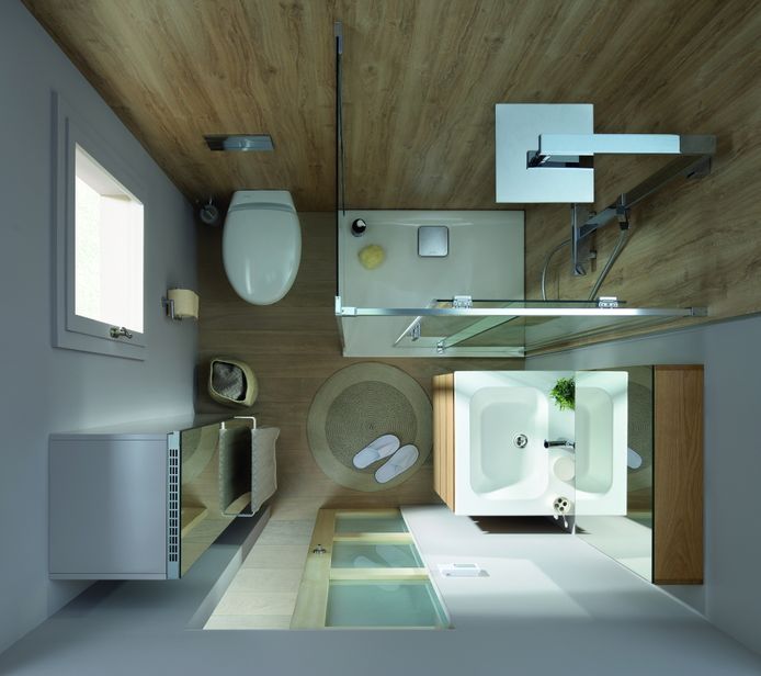 Mini badkamer, maxi comfort: zo pak je het aan | WOON. | hln.be