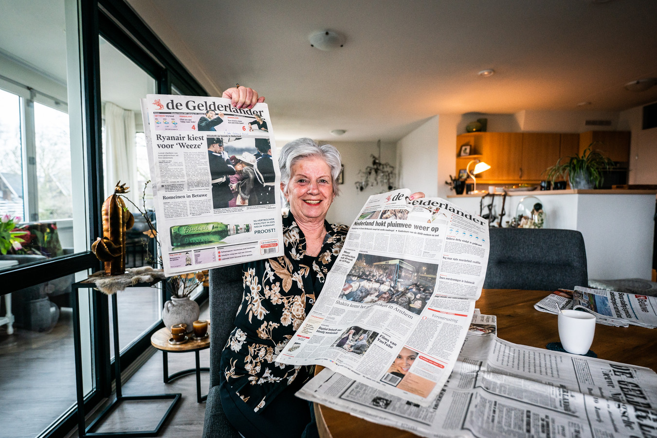 Klein geluk aan de keukentafel: over de ochtend dat ‘de Gelderlander ...
