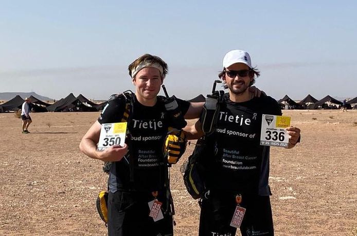 Jonathan (30) en Ruben (31) halen 12.000 euro op na zeven dagen lopen ...