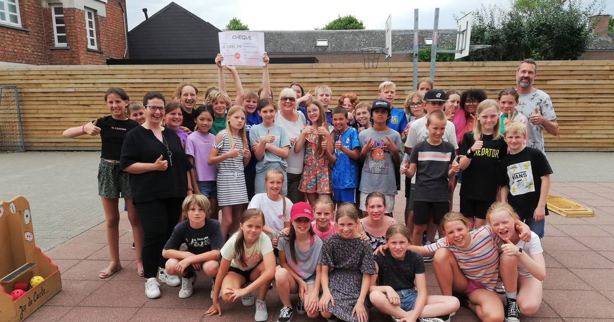 Basisschool ‘Oosterwijk’ in Westerlo zamelt 1.000 euro in voor het goede doel | Westerlo | hln.be