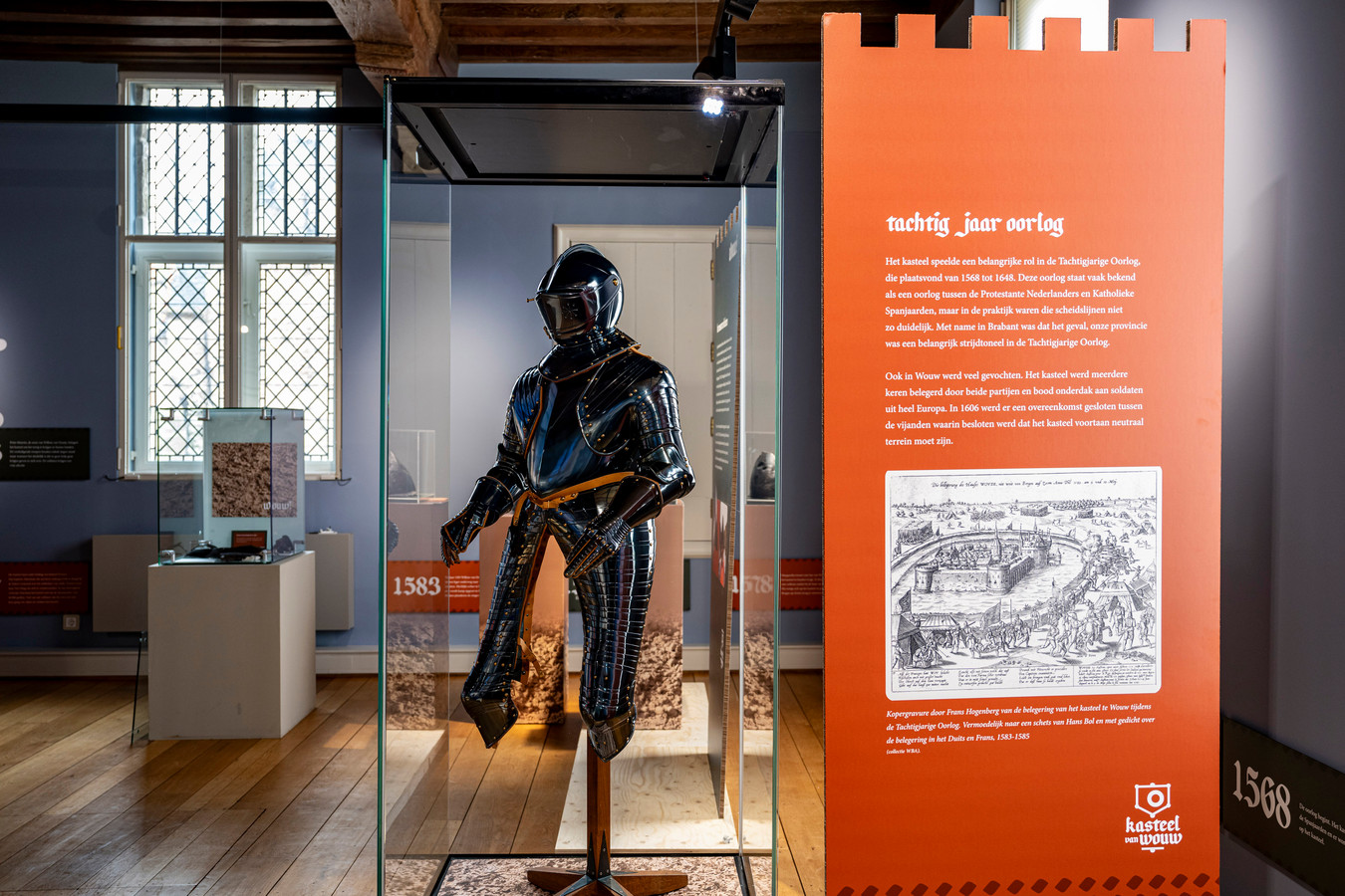 Expositie over het grootste kasteel in Nederland; het kasteel van Wouw ...