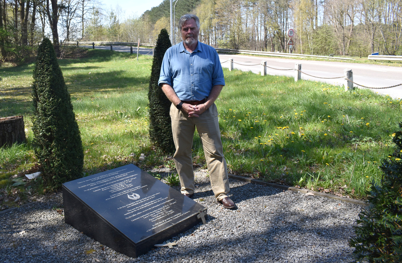 Zoon van Schotse bevrijder van Mol brengt bezoek aan Sas 6: "Mijn vader ...