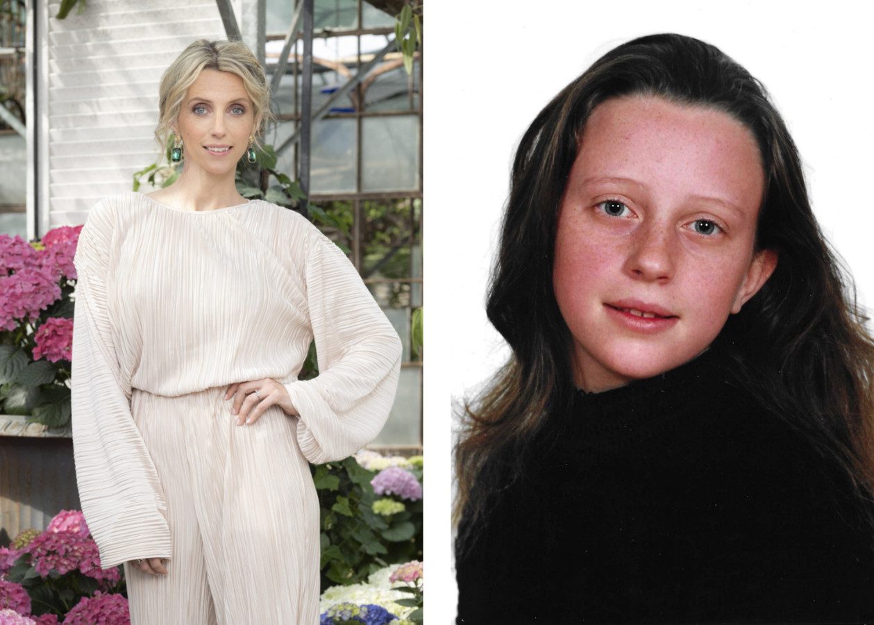 DE KLASFOTO. Zo zag actrice Tine Priem er uit op school. “In het zesde ...