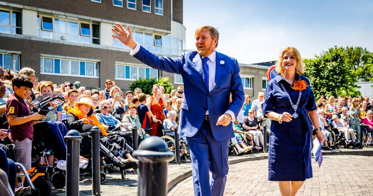Serieuze boodschap voor koning bij bezoek aan Gorinchem: ‘Druk op actieve zorg wordt niet altijd ...