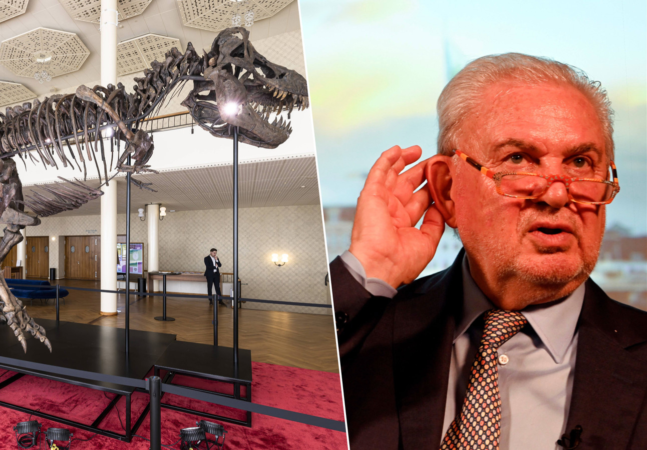 Een T. Rex voor ‘zijn’ Boerentoren. Fernand Huts betaalt 5,6 miljoen ...