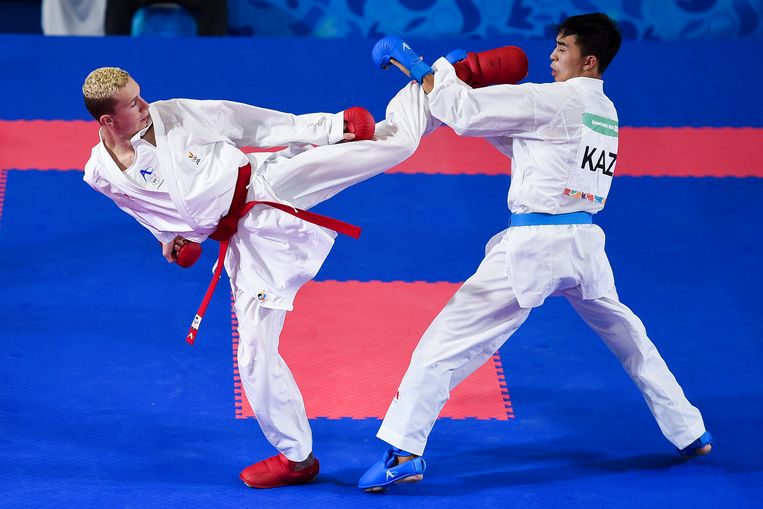 Belg verovert gouden medaille karate op Olympische Jeugdspelen