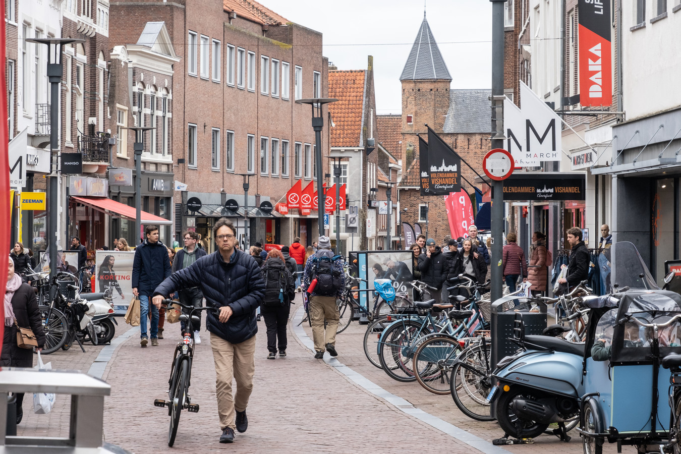 Centrum van Amersfoort trekt in 2023 minder bezoekers (maar hier komen ...