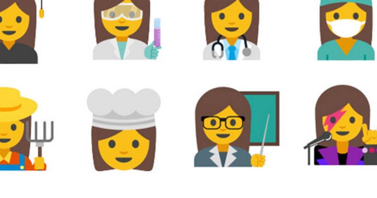 Google wil emoji's van werkende vrouwen | Tech | AD.nl