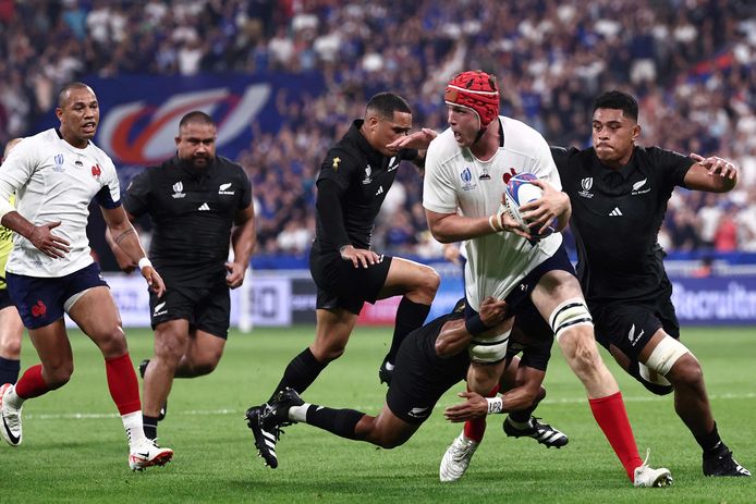 Frankrijk begint sterk aan WK rugby in eigen land en bezorgt All Blacks ...