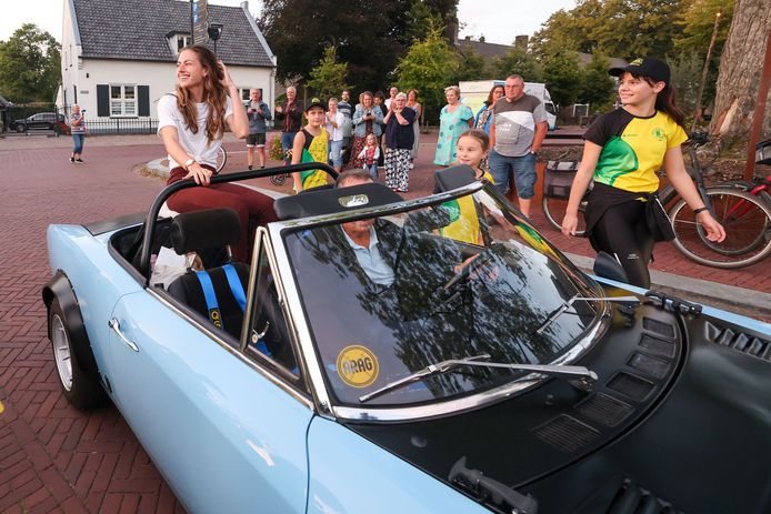 Wereldkampioen Eveline Saalberg loopt niet naast haar schoenen ...