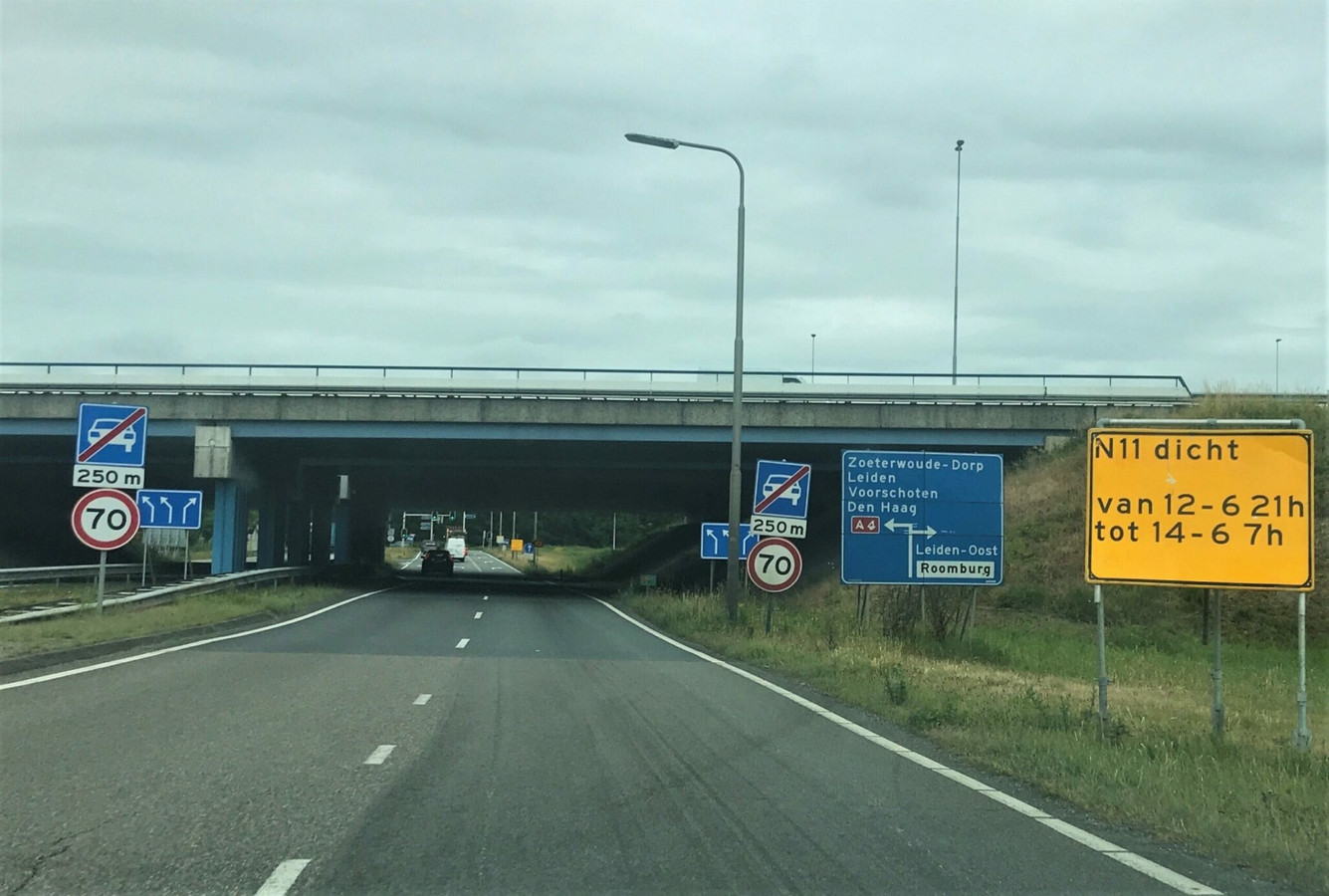 Bestuurders opgelet: N11 dit weekend dicht wegens wegwerkzaamheden ...