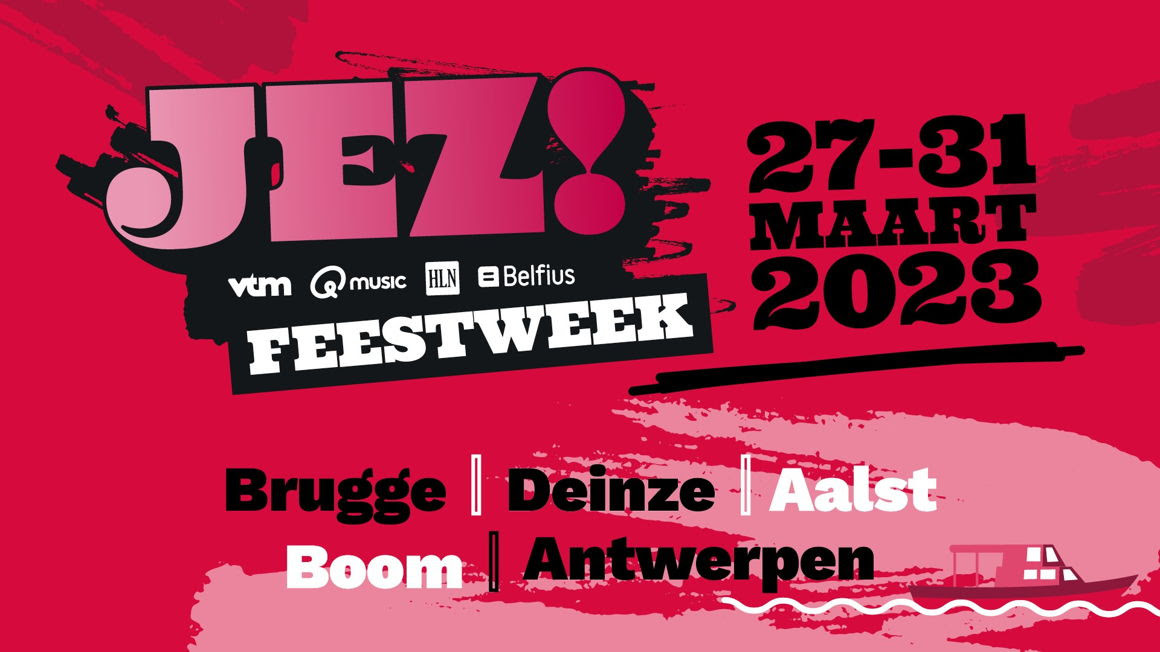 Eerste namen van de line-up voor de JEZ!-feestweek zijn bekend ...
