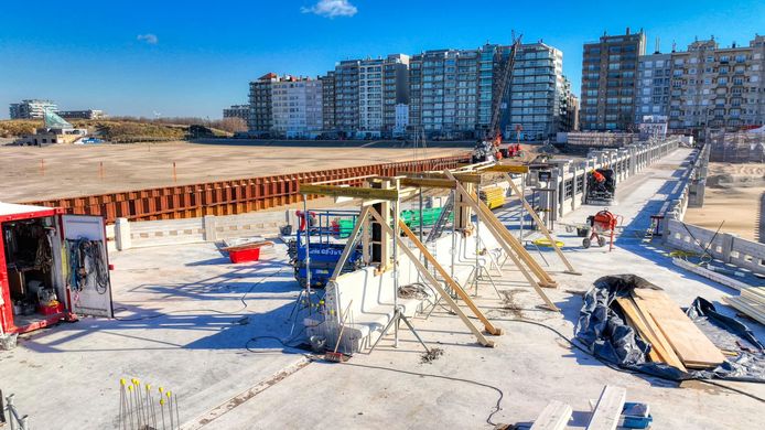 2 jaar (!) sneller dan verwacht: op nieuwe wandelweg van Pier in Blankenberge flaneer je deze ...