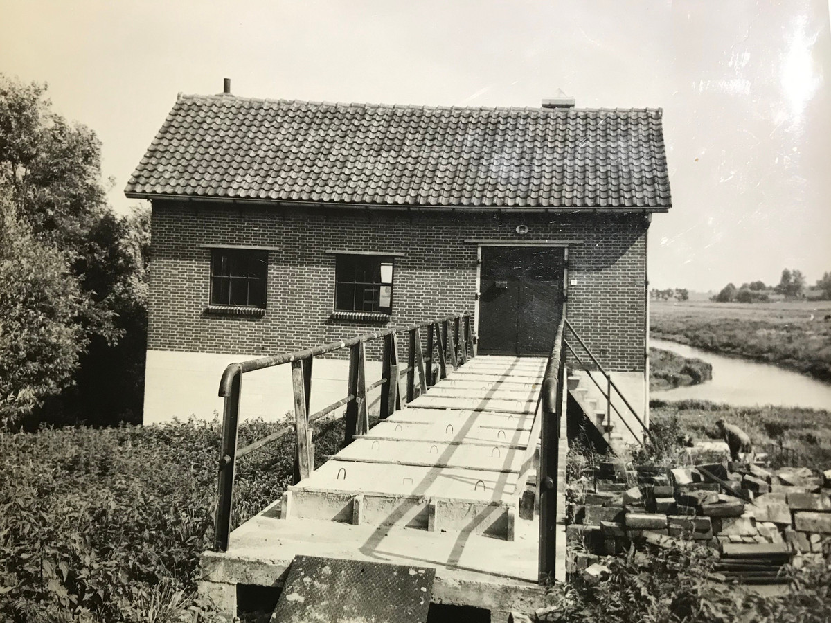 Deze polder veranderde in water en viel toen droog, maar is nu weer een ...