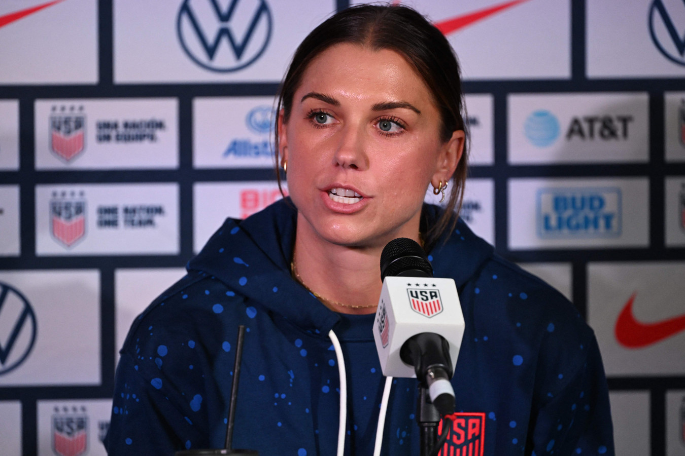 Amerikaanse superster Alex Morgan over clash met Oranje Leeuwinnen ...