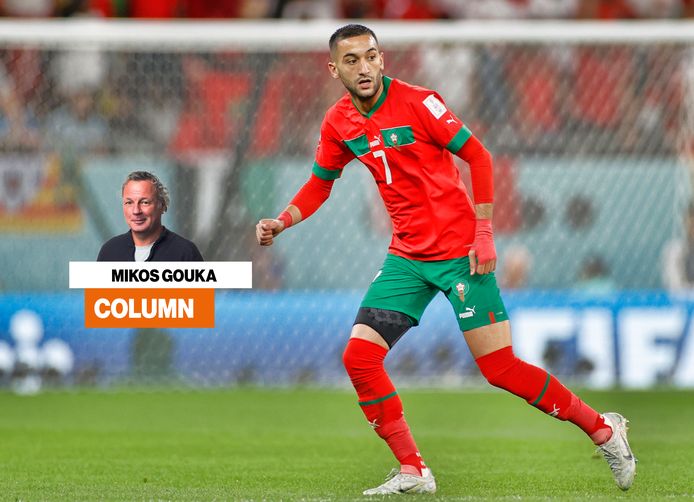 Column Mikos Gouka | Hakim Ziyech met Marokko zwijgend op weg naar de ...