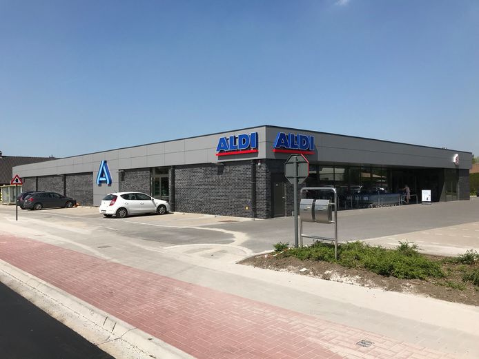 Vernieuwde Aldi opent zaterdag de deuren | Gavere | hln.be